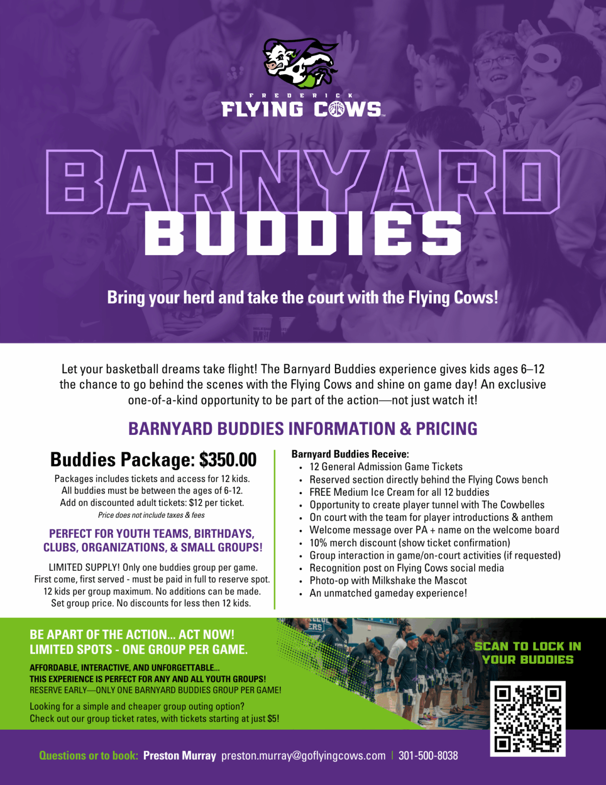 Barnyard Buddies – Flying Cows Basketball